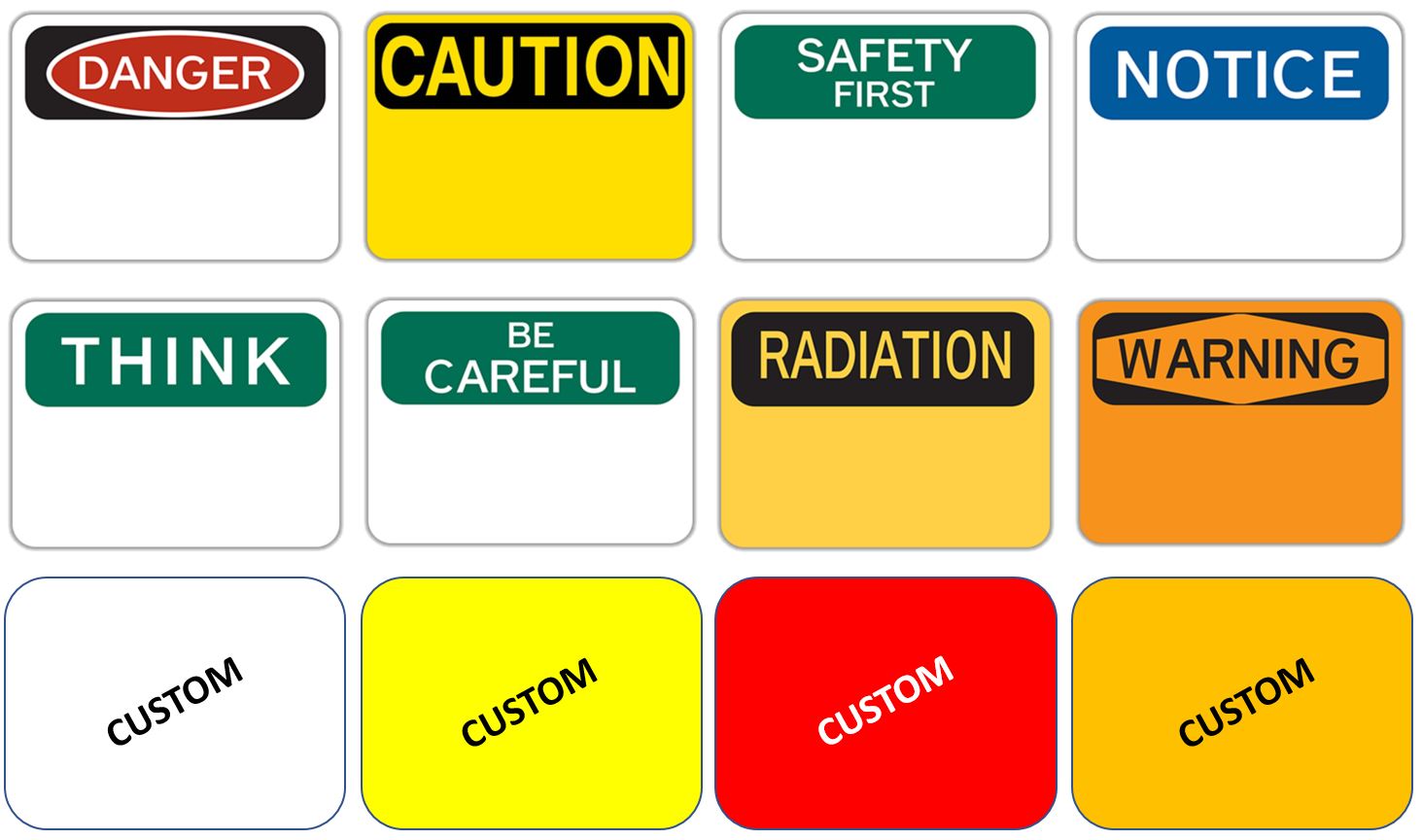 ODIZ Custom Safety Signs - Odiz